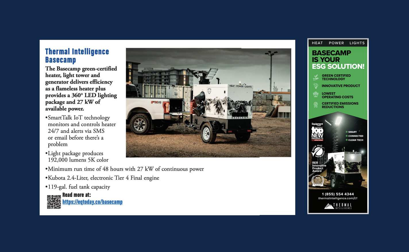 Basecamp Featured on Contractors' Top 50 - Thermal Intelligence